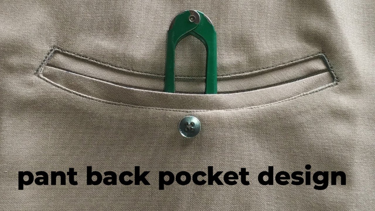 double bone pant pocket || double bone pocket cutting and stitching ...
