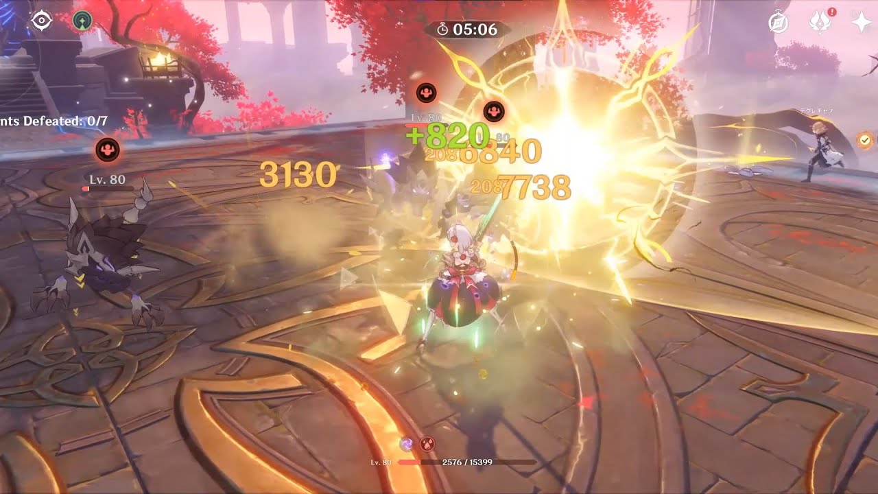 Genshin Impact Domain of Blessing : Necropolis (Slumbering Court Domain ...