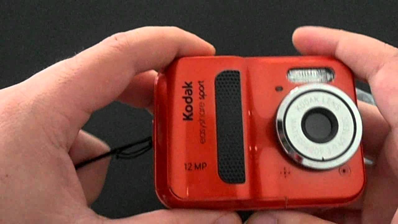 Kodak Easyshare Sport Unboxing & Hands On Greek - YouTube