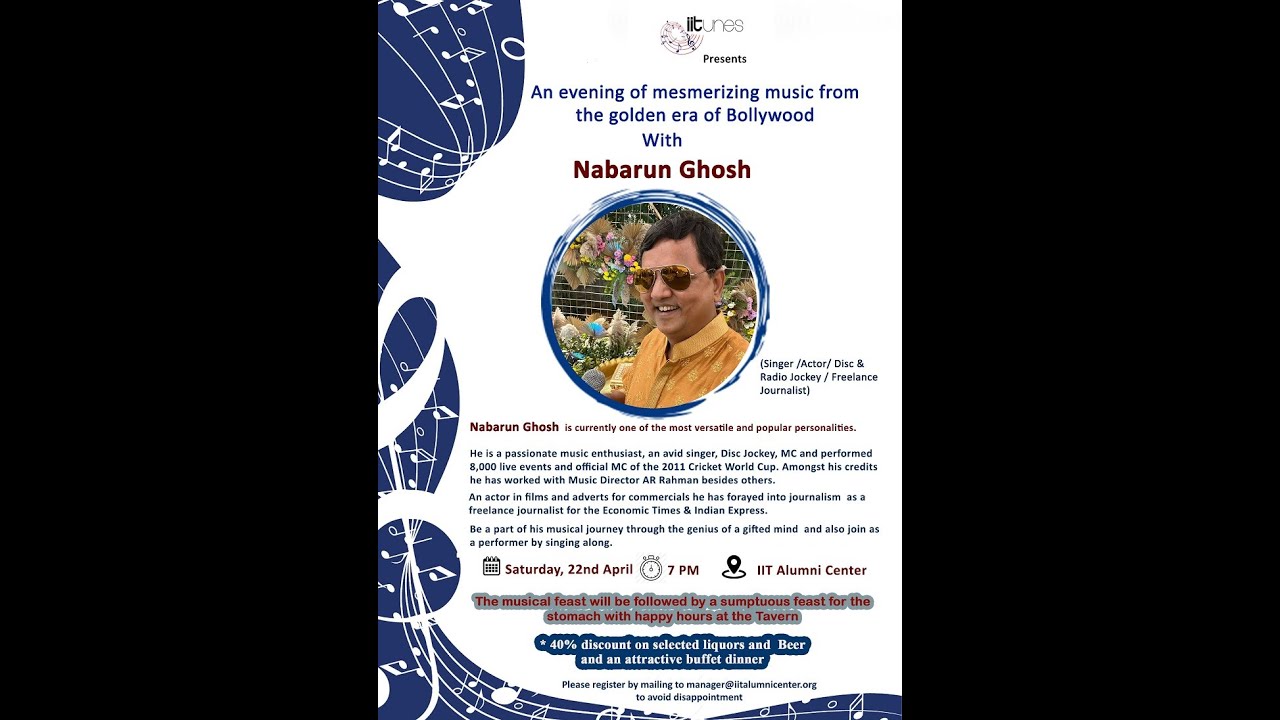 An Evening of Mesmerizing Music from the Golden Era of Bollywood With ...