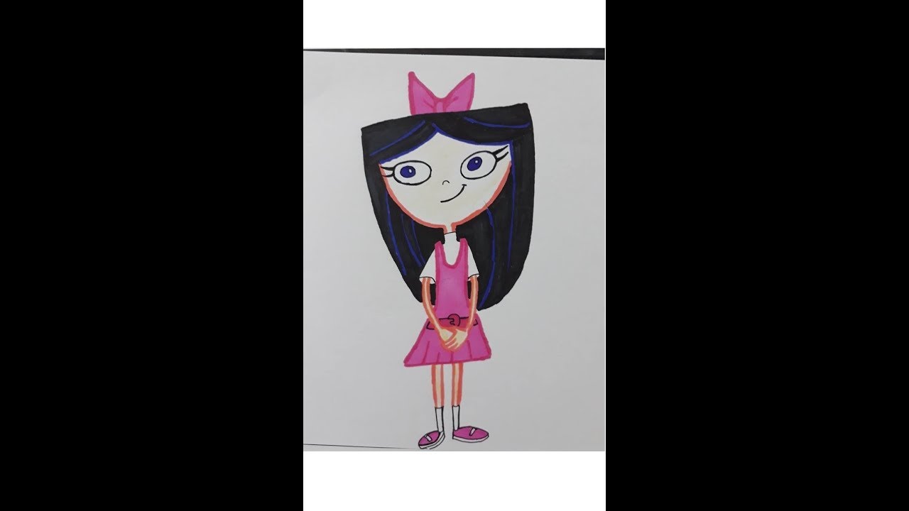 Isabella çizimi.How to draw Isabella (Phineas and Ferb), Draw Çizim ...