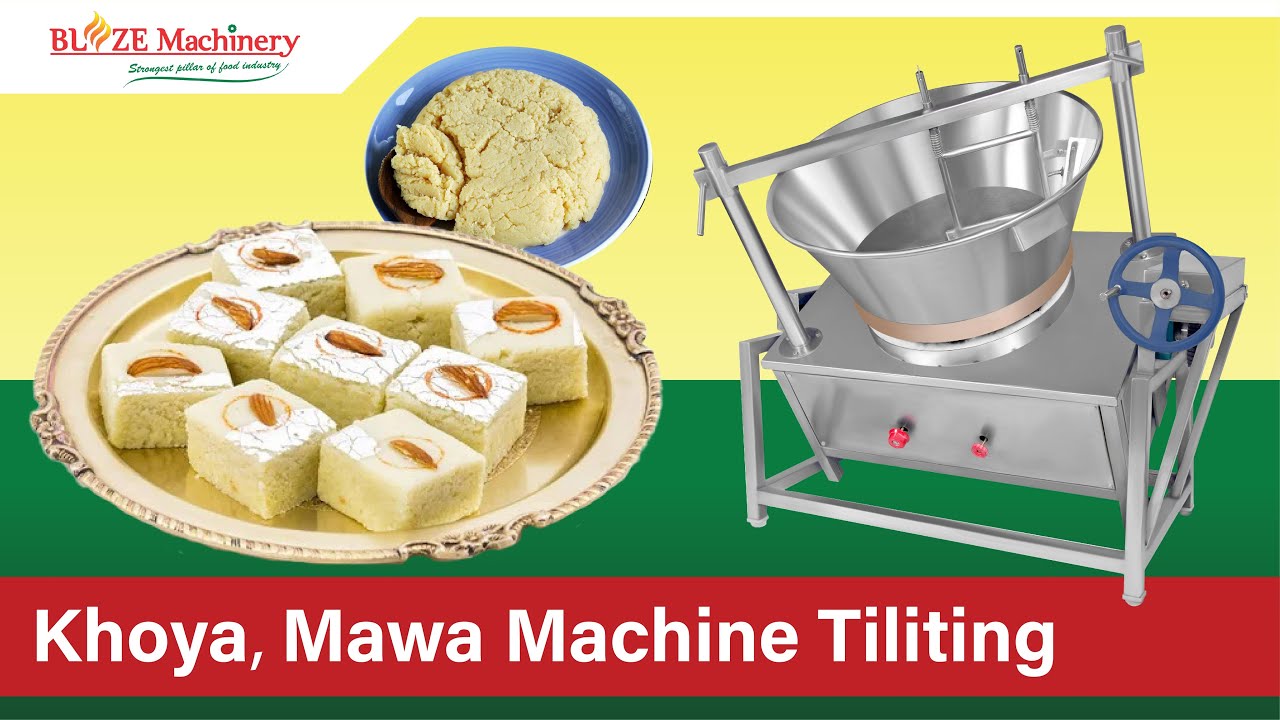 Khoya Making machine/ Mawa Making Machine - YouTube