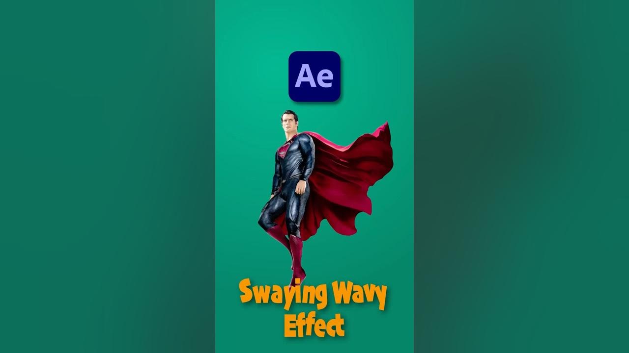 Tutorial Wave Warp effect in After Effects #tutorial #motiondesign # ...