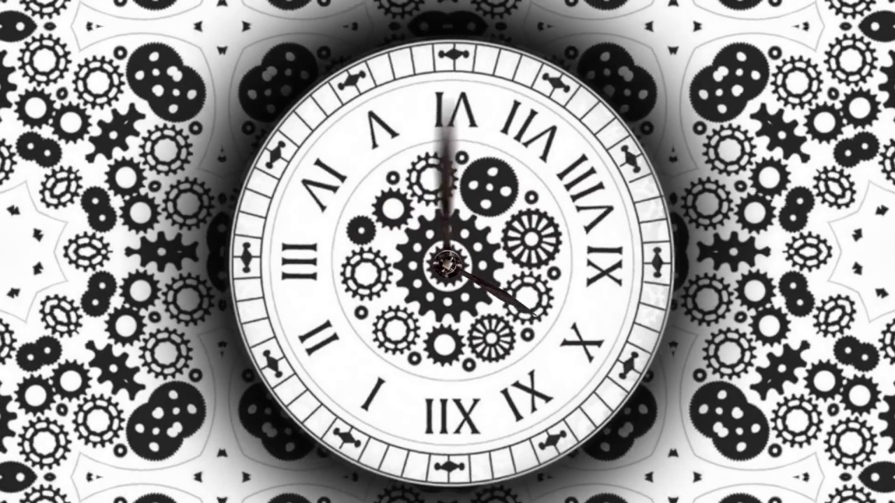 Clock Fractal Kaleidoscope Fractal Clock No Copyright Video - YouTube