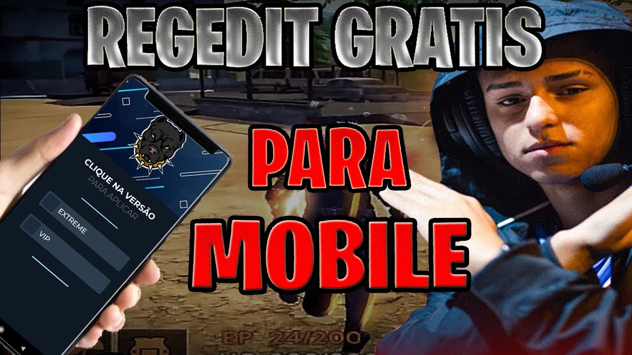 REGEDIT MOBILE GRATIS PARA NOVA ATUALIZAÇÃO!!! - YouTube