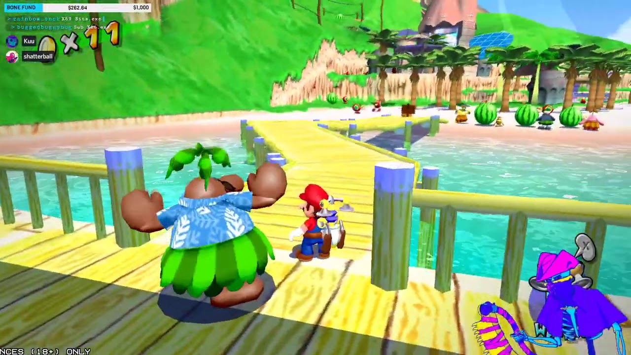 SUPER MARIO SUNSHINE - carnival time (Stream VOD 9/20/20) - YouTube
