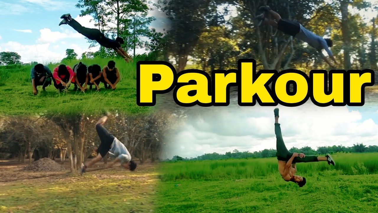 Parkour & Flip jump || Bodo Parkour || Local Parkour || Mithisar Bodo ...