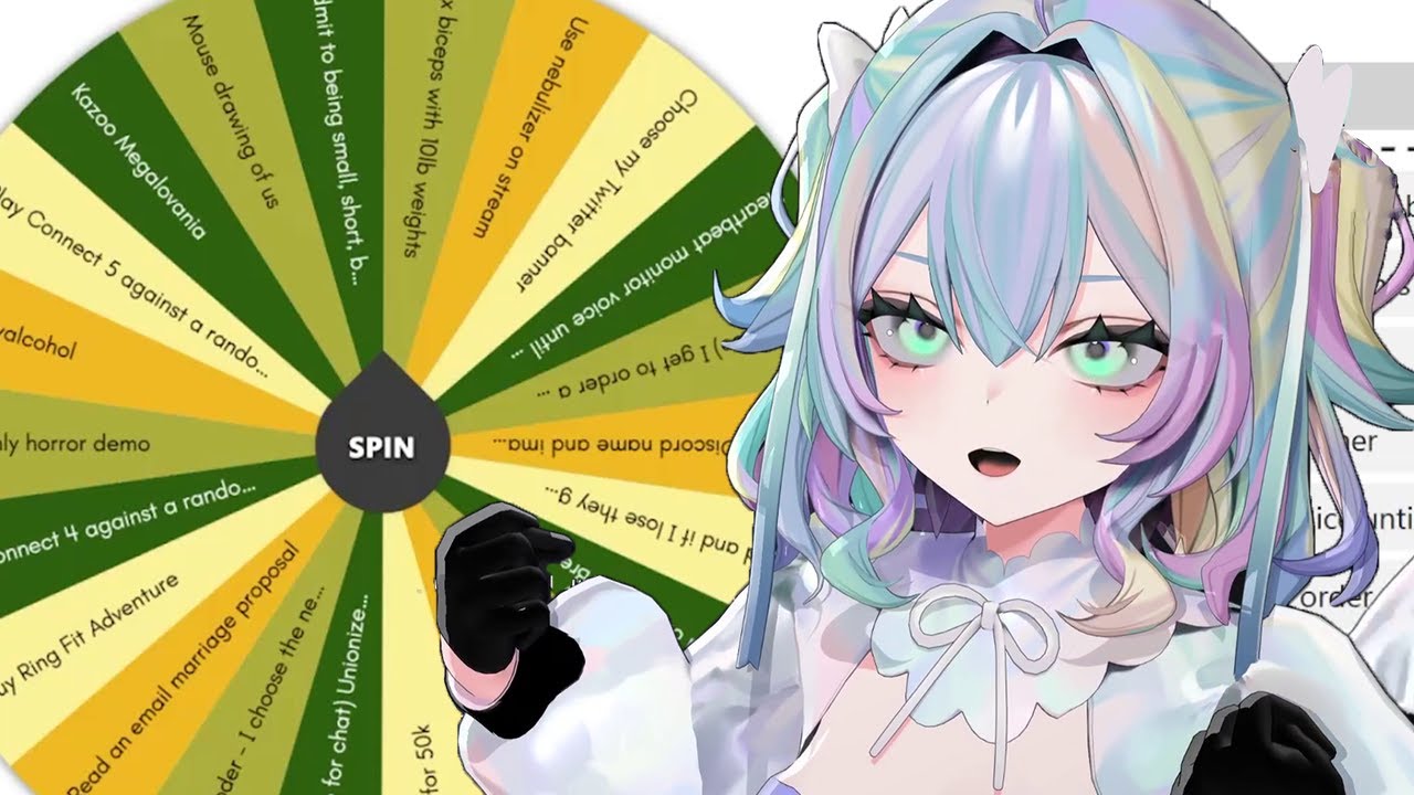 Spinning The Wheel and Celebrating 50K on Twitch!! - YouTube