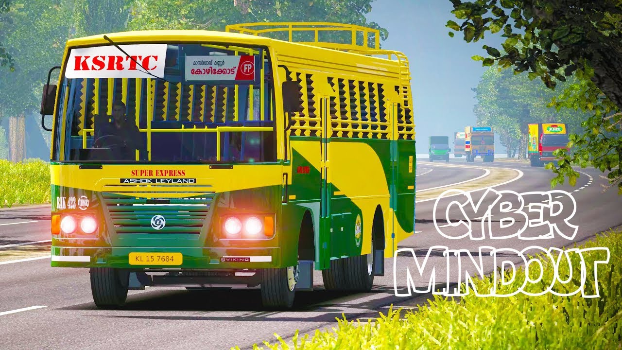 Reckless KSRTC Driver |Playing ETS 2 | Short Stream | CyberMIndOut ...