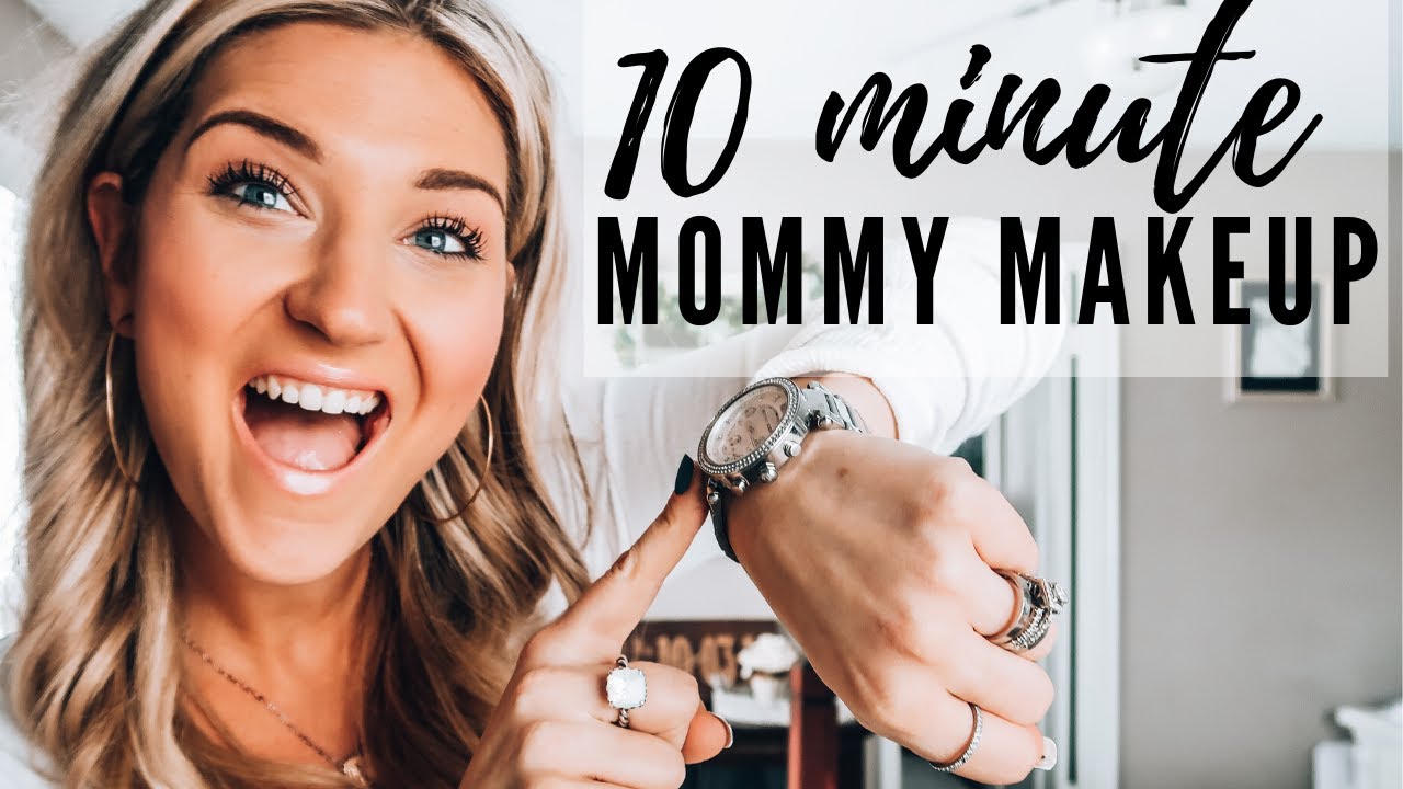 QUICK MOMMY MAKEUP ROUTINE || NATURAL MAKEUP LOOK - YouTube