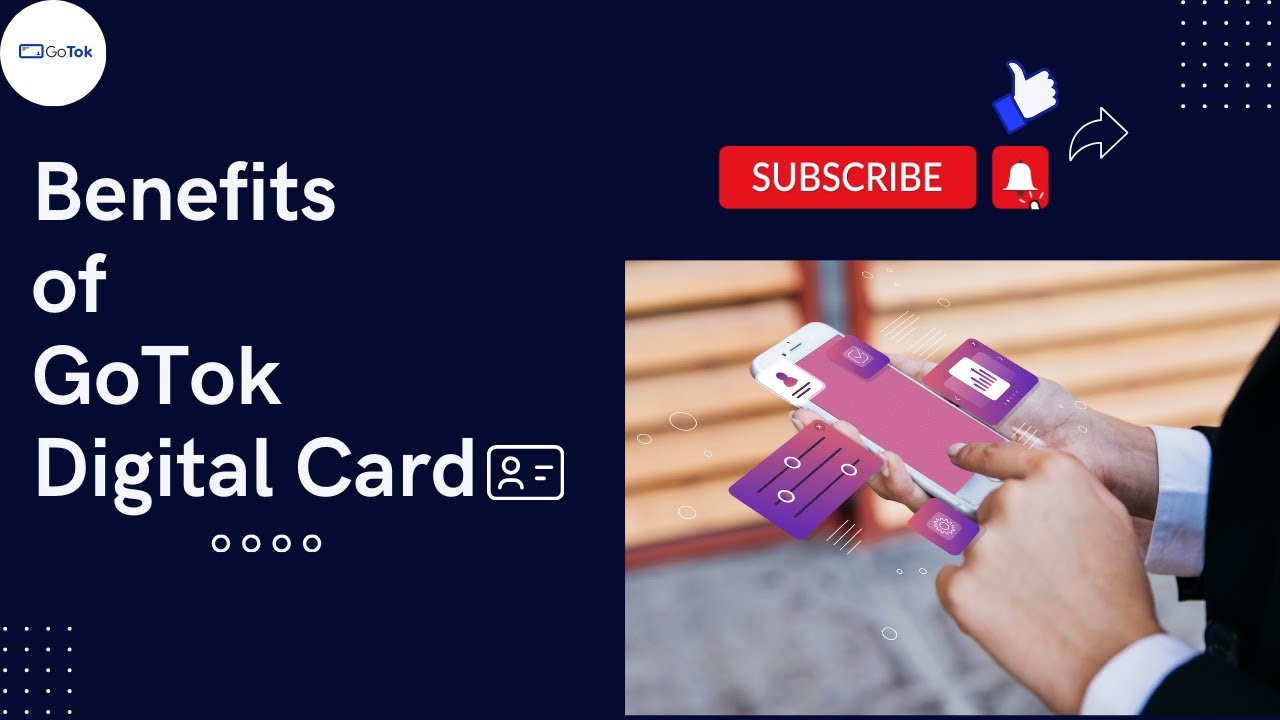 Benefits Of GOTOK Digital Business Card#digital #digitalcards #gotok ...