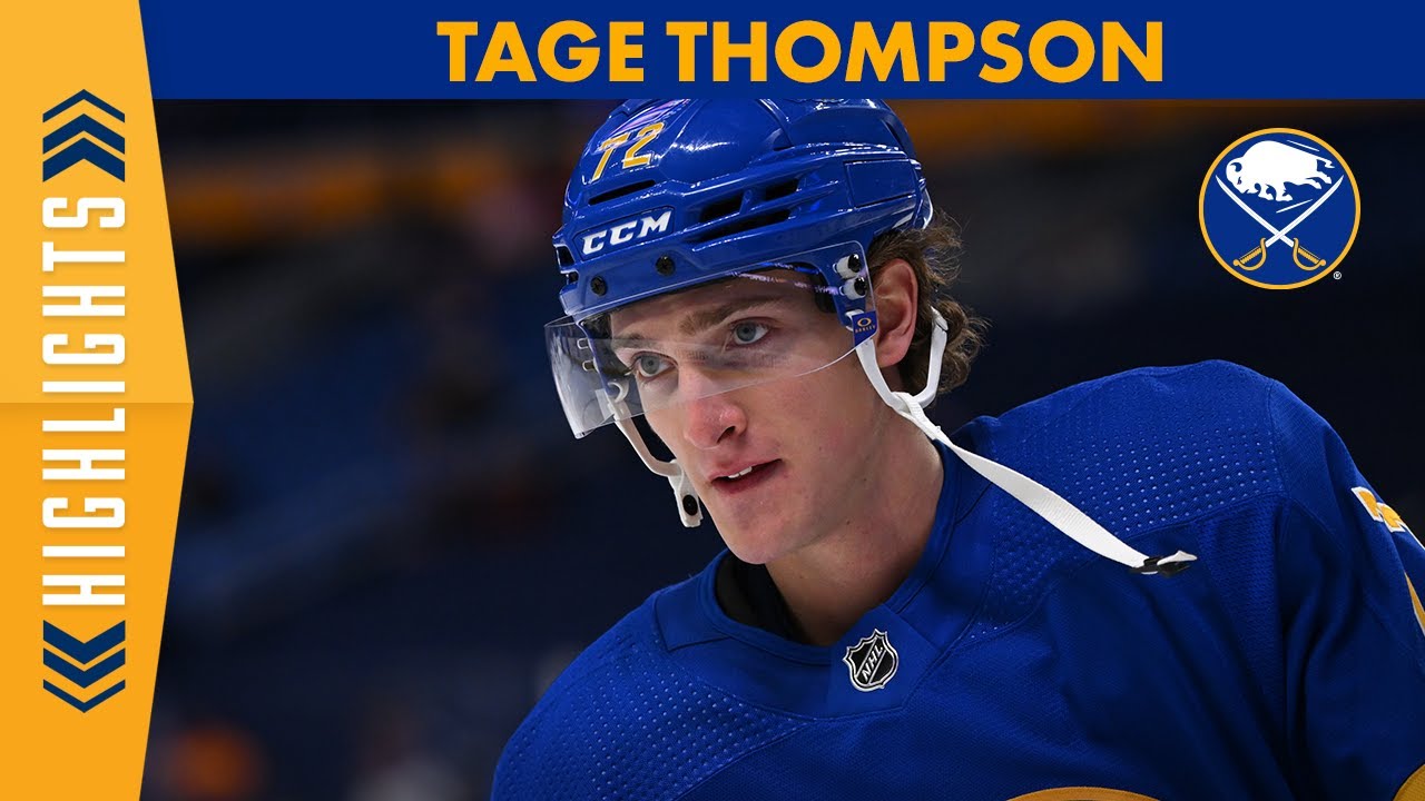 Tage Thompson Wows With His Silky Mitts | Thompson Goal Against Tampa ...