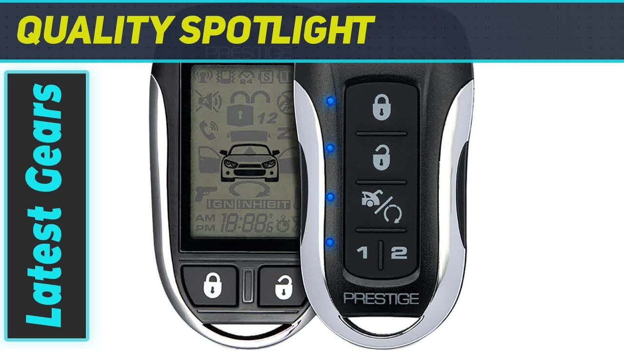 Prestige APS997Z: Best Advanced Two-Way LCD Remote Start & Alarm System ...