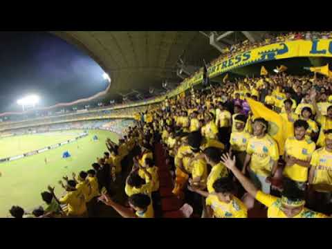 360 Manjappada Stand Highlights | Kerala Blasters FC 3-3 Chennaiyin FC ...