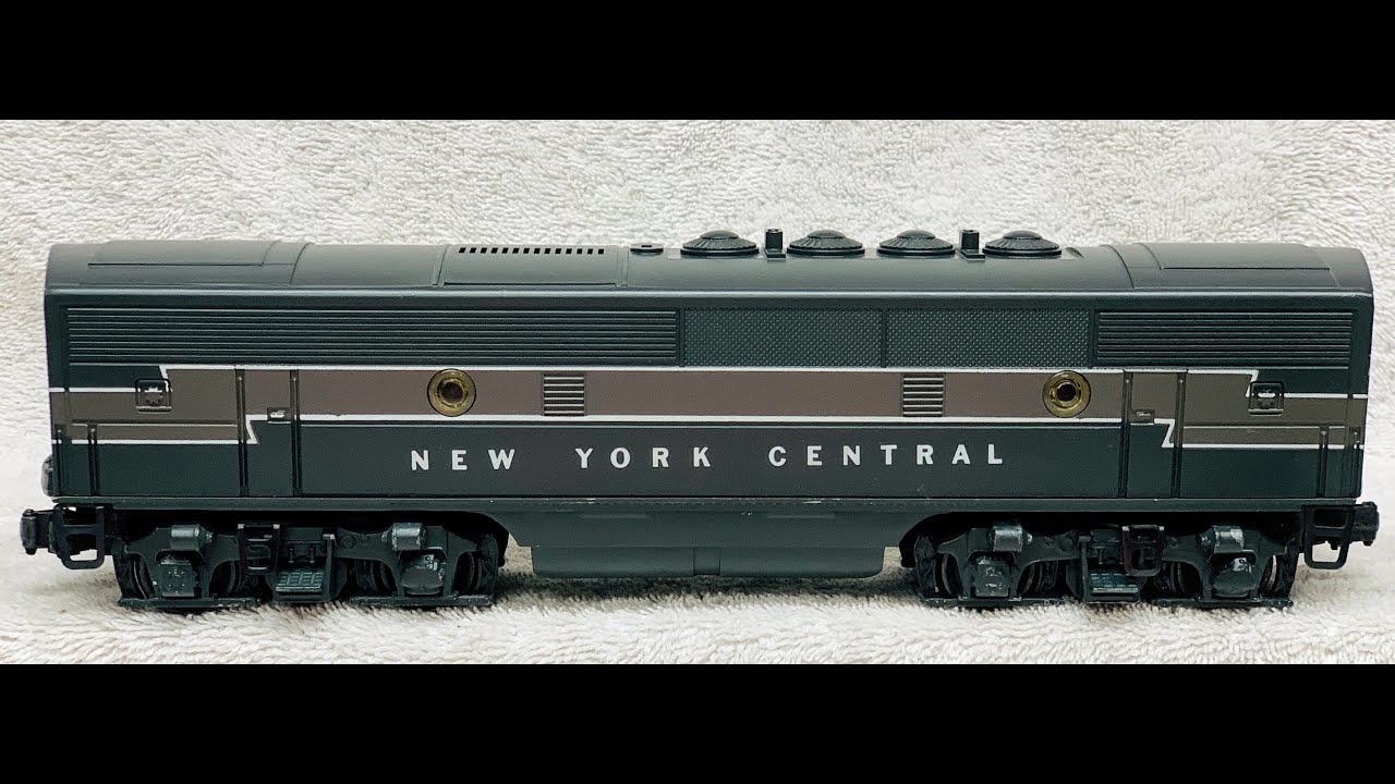 2344C New York Central F3 B Unit (8+) SKU 6083 - YouTube