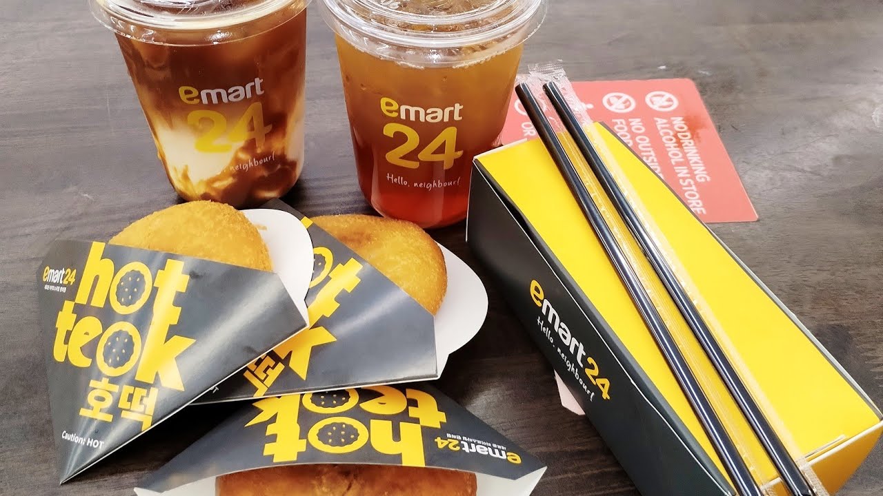 EMART 24 DAH KELUARKAN MENU BARU! HOTTEOK! #koreanfood - YouTube