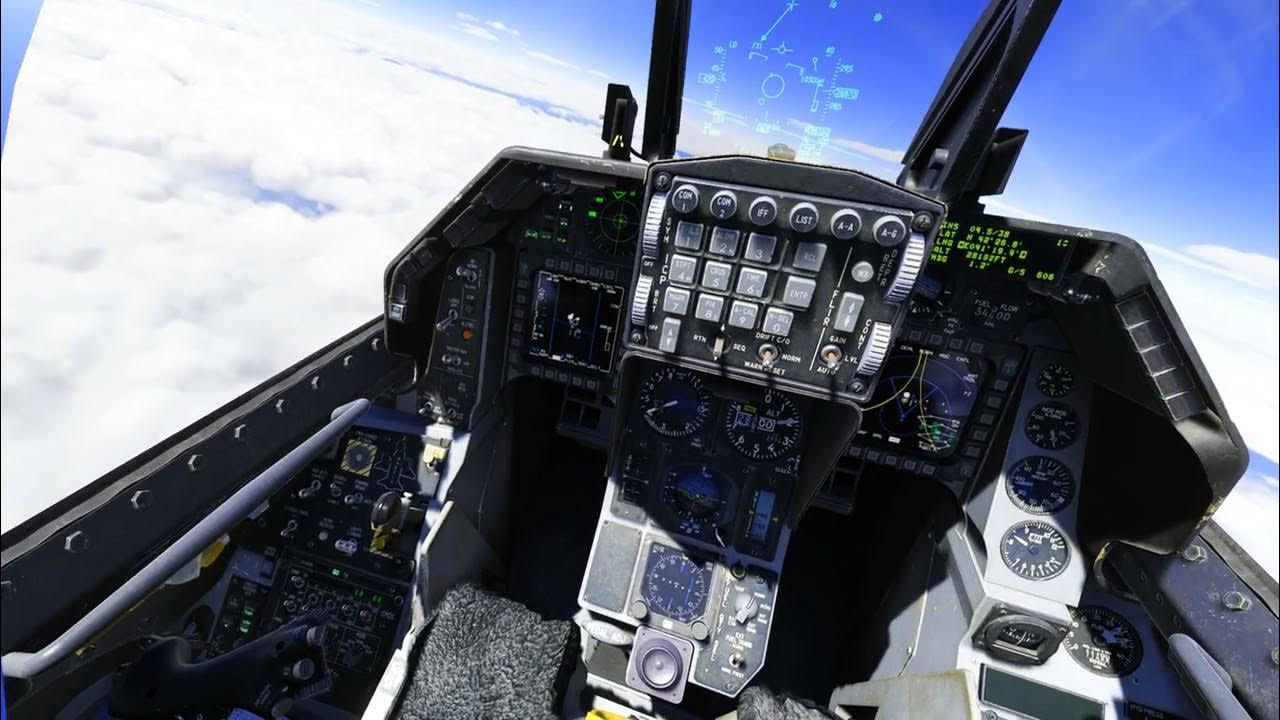 F16C DCS World | Teste VR com Rtx 4070 Super - YouTube