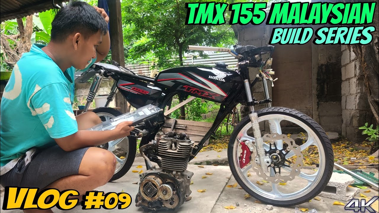 HONDA TMX 155 MALAYSIAN BUILD - TRC x RCB Parts - vlog #09 Build Series ...