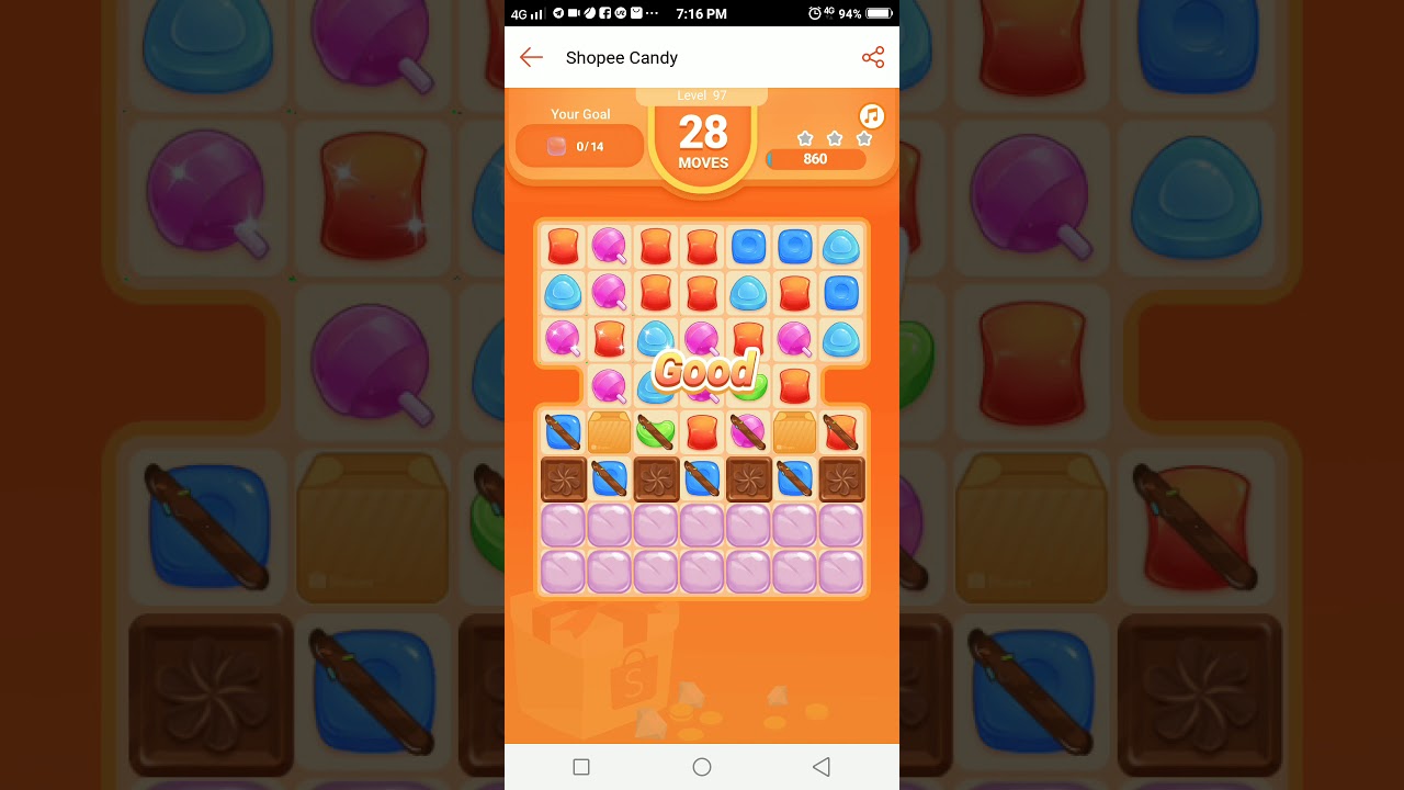 Shopee Candy Level 97 - YouTube