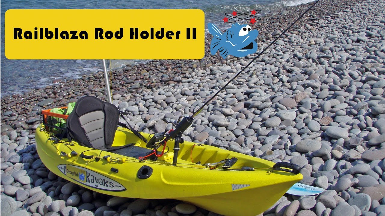 Railblaza rod holder II Review - YouTube