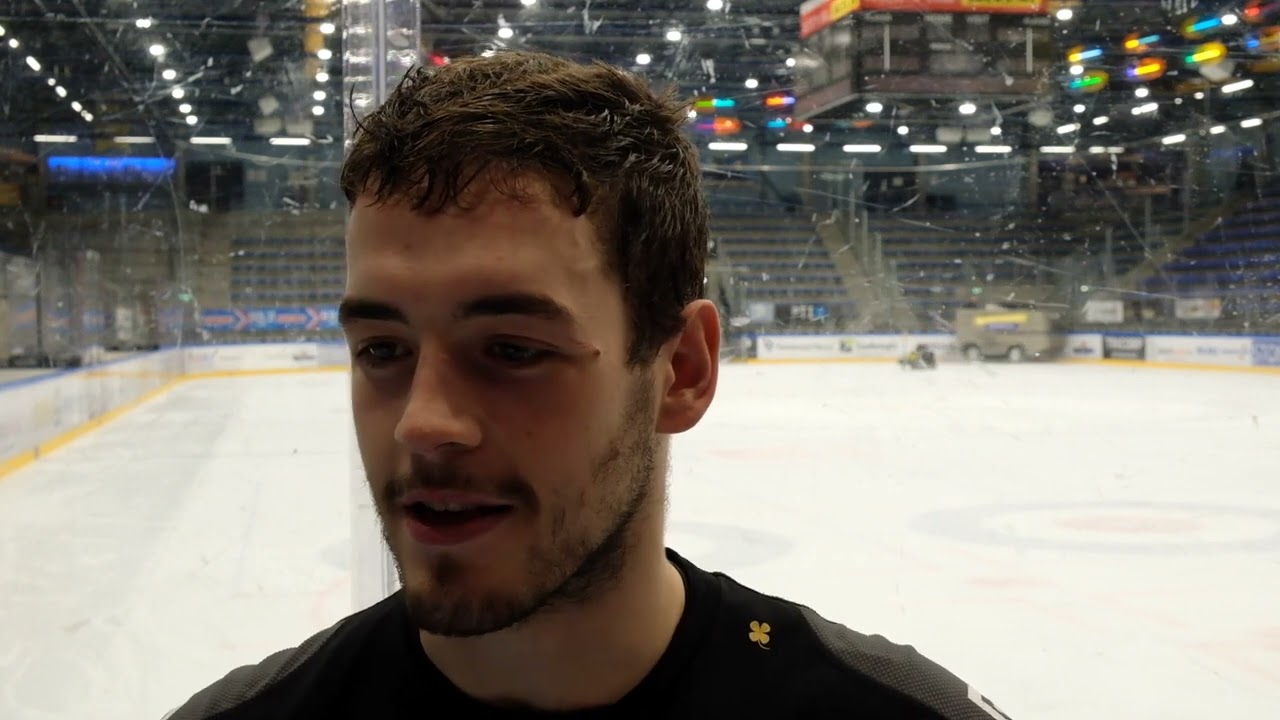 INTERVIEW: Ties van Soest Tilburg Trappers 8-2 Mosquitos Essen postgame ...