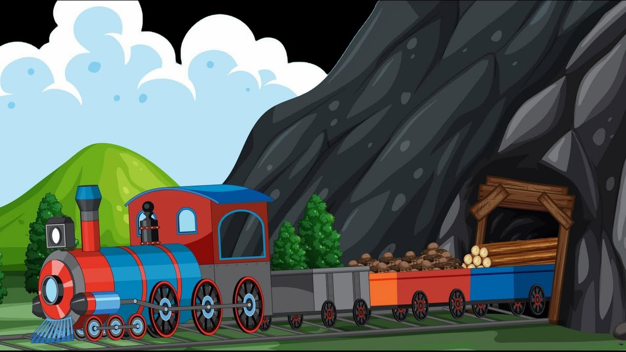 Baby train | बेबी ट्रेन | 2d animation - YouTube