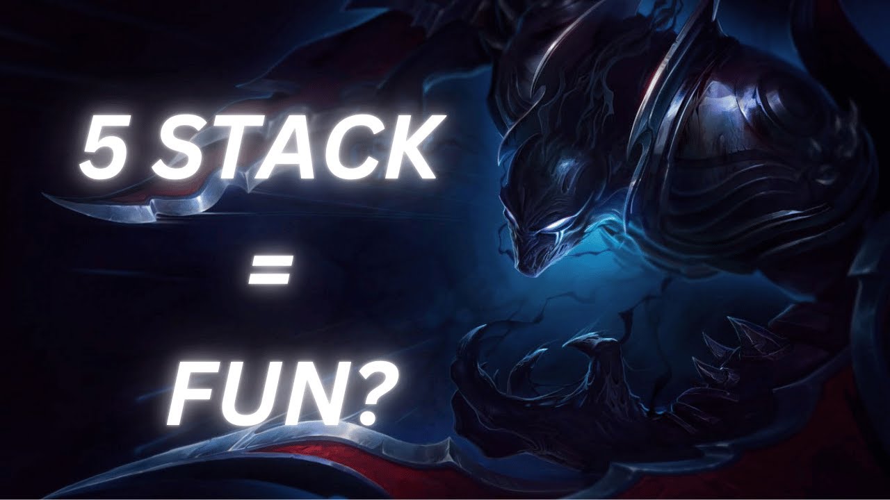 How it feels to 5 stack JUNGLE | League Of Legends - YouTube