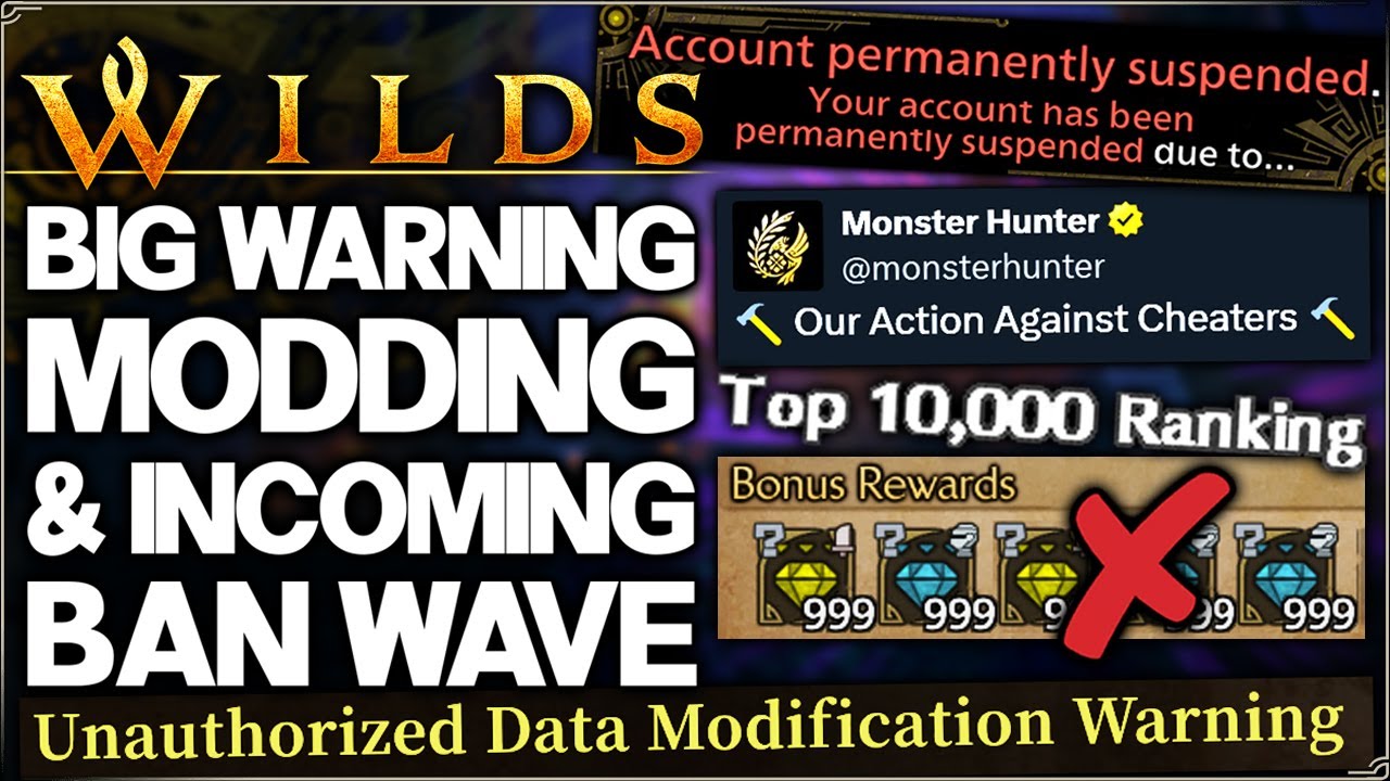 Monster Hunter Wilds - Don't Get Banned - BIG Capcom Update - Modding ...