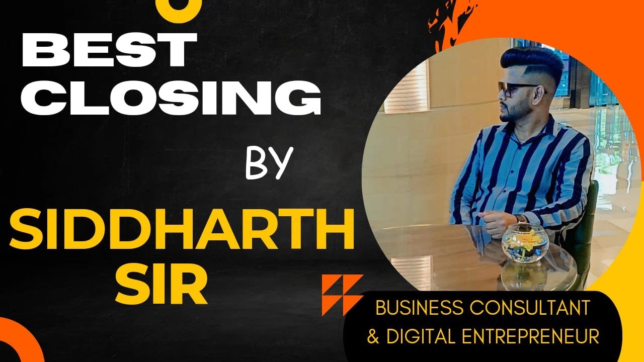 Best Closing session by great mentor Siddharth sir || 8AM Club - YouTube