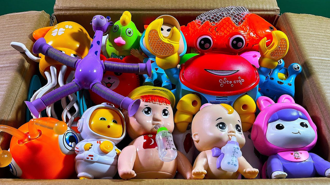 7.35 Minutes Satisfying with Unboxing Cute Princess House & Swing Slide ...