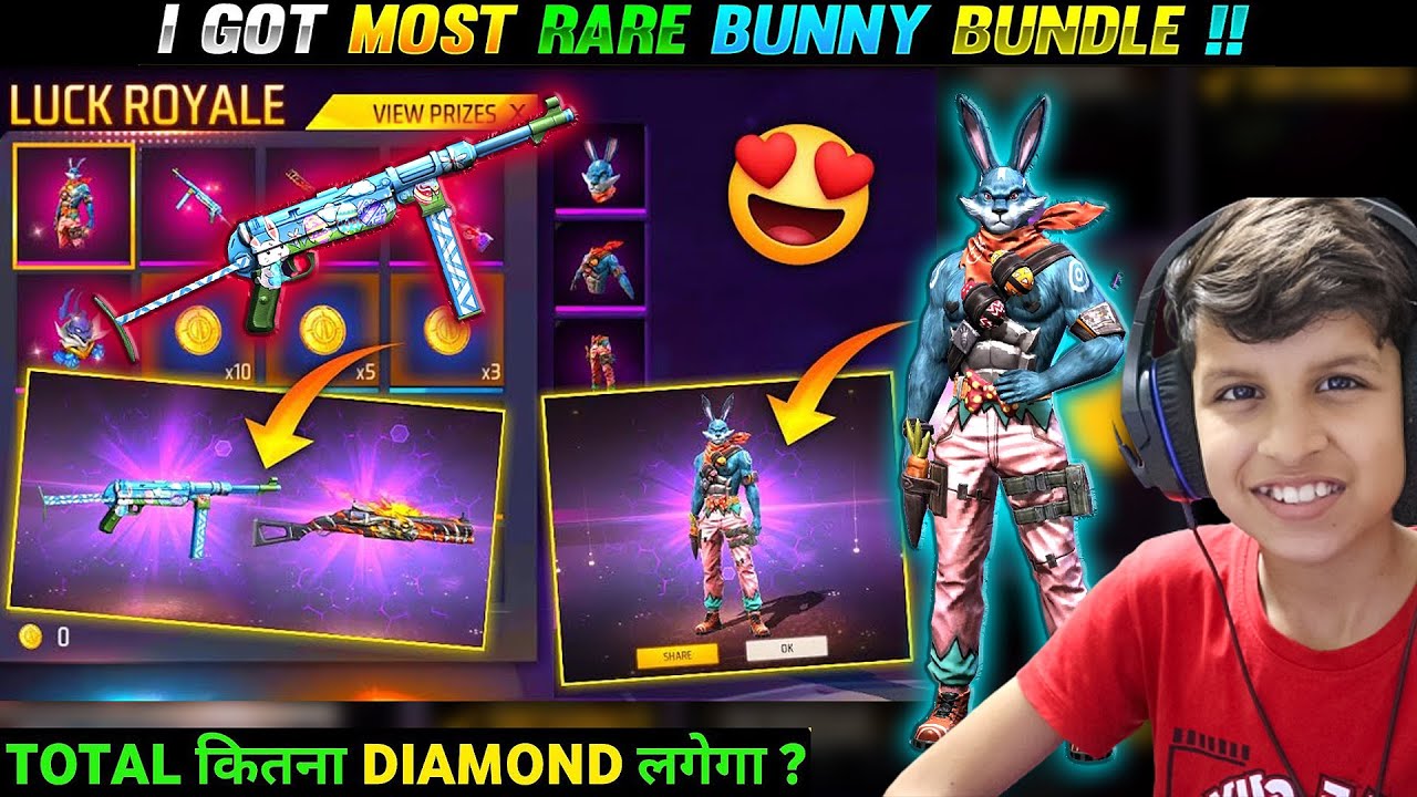 I Got Crazy Bunny Bundle 😍 - Bunny Royale Event 🔥 │Freefire - YouTube