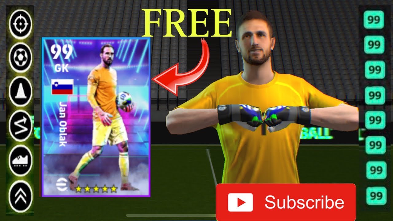 How To Train Jan Oblak In Efootball 2025 || Jan Oblak Max level ...