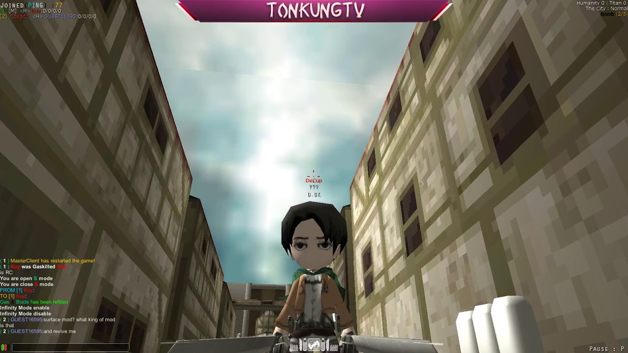 ริวิว Mod AOTTG มอด Surface V.11 จากน้องคิว +วิธีโหลด EP.34 - YouTube