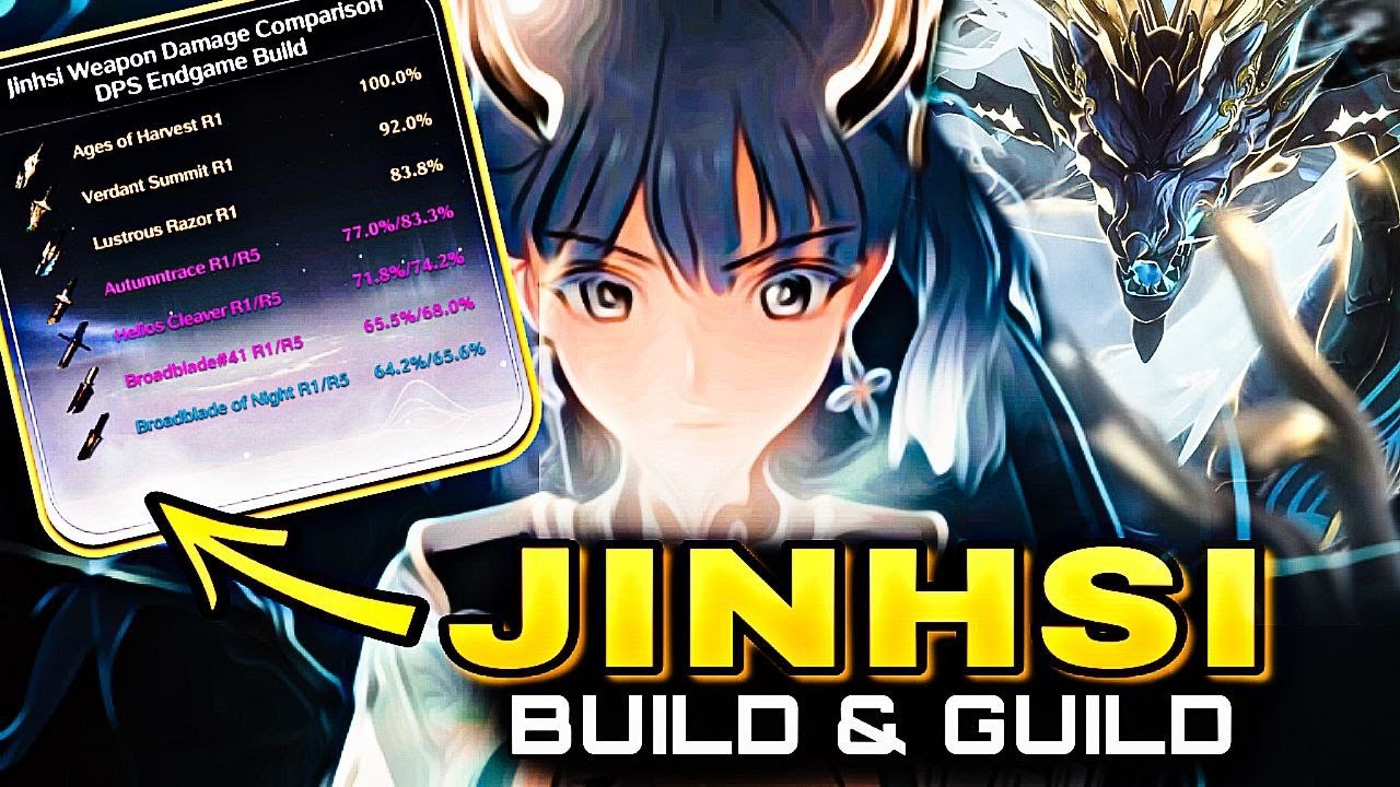 Unleash Insane Damage with Jinhsi Build! Maximize Power in Just 1 ...