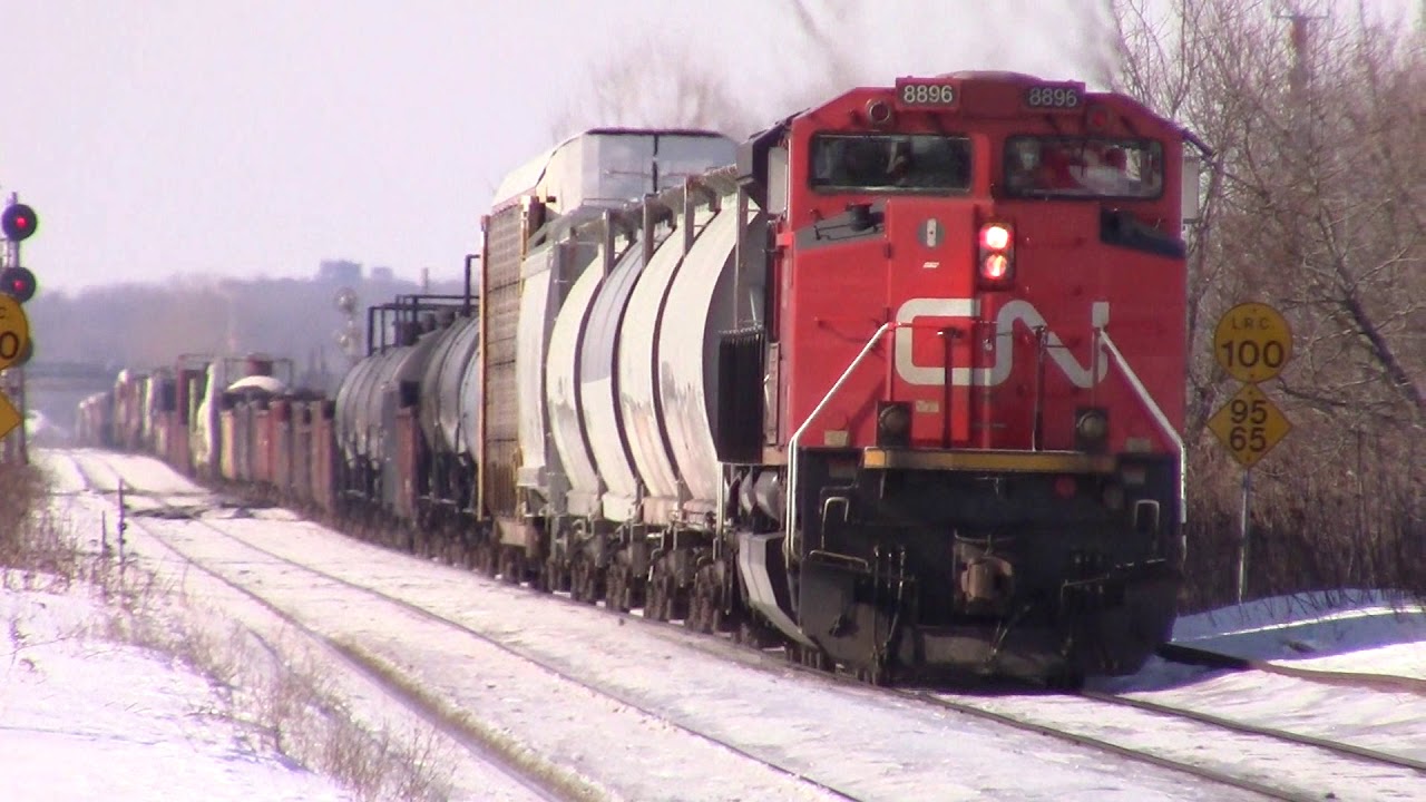CANADIAN NATIONAL RAILWAY!!! - YouTube