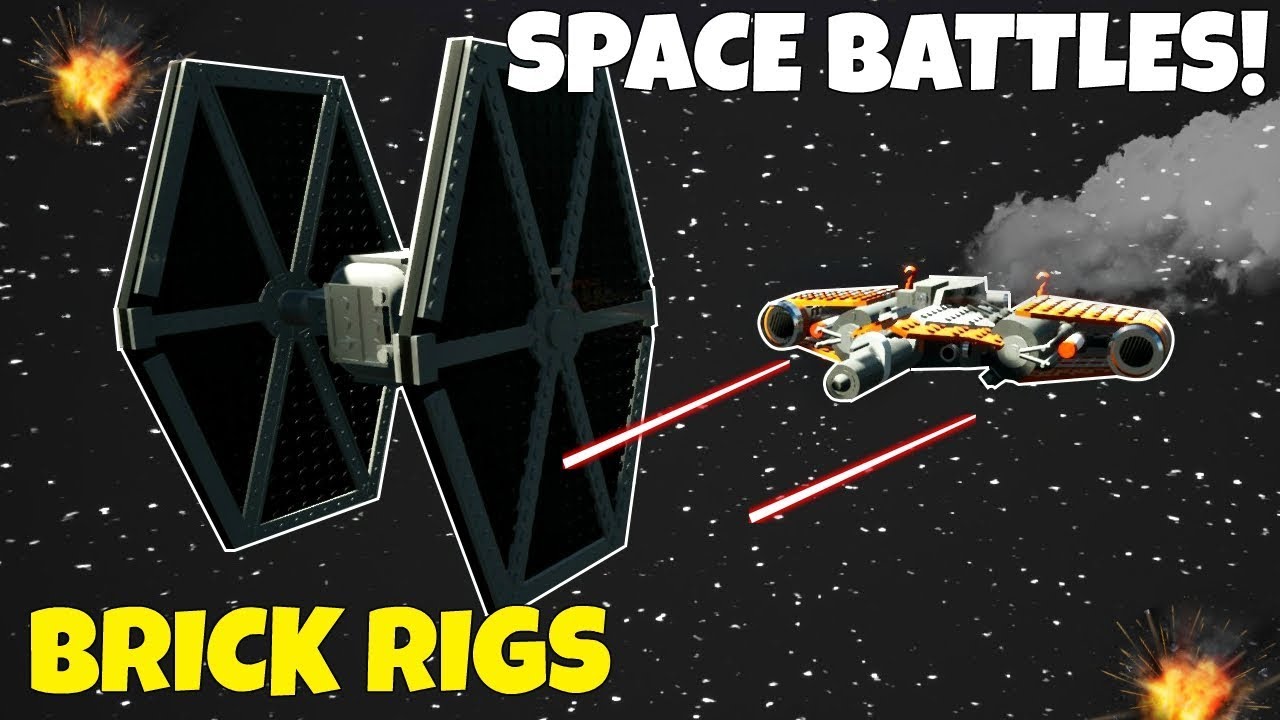 MULTIPLAYER SPACE DOGFIGHTS! - Brick Rigs Multiplayer Gameplay - Space ...