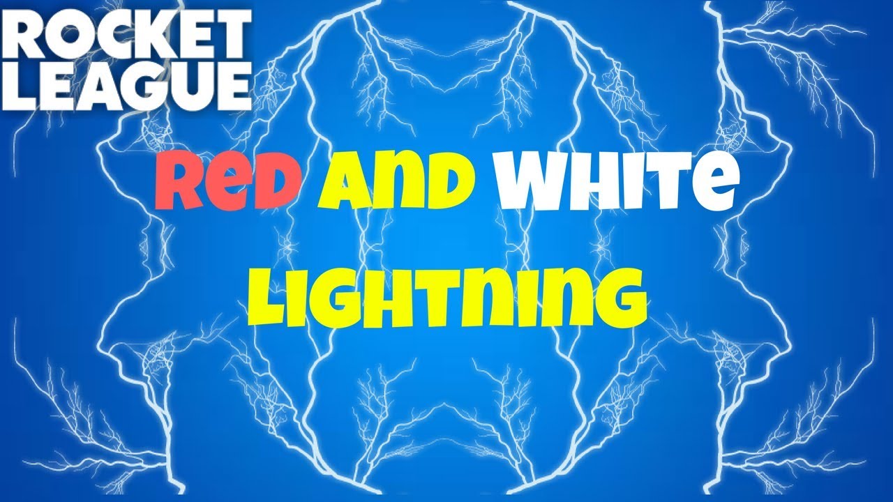 BEASTING WITH WHITE AND CRIMSON LIGHTNING TRAILS!! | Rocket League ...
