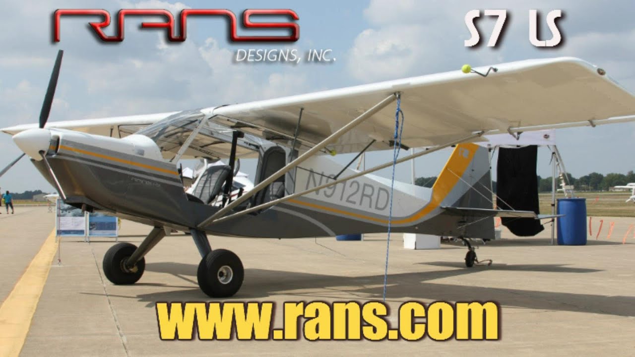 Rans S7, Rans Courier, RANS Aircraft, Randy Schlitter. - YouTube