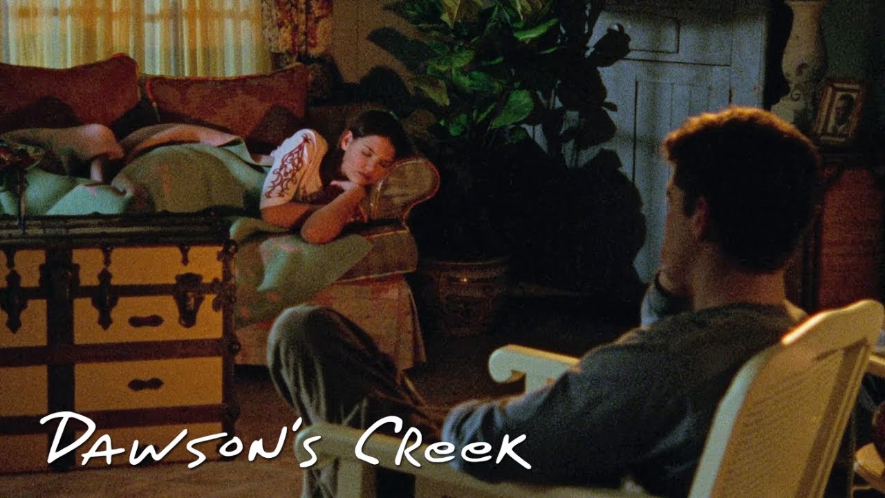 Pacey watches Joey sleep by the fire | A Weekend in the Country ...