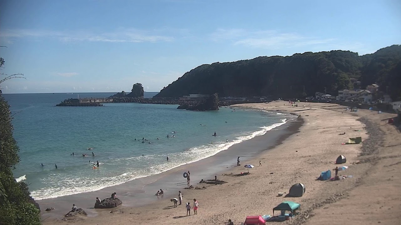 "Toji Beach" 田牛海水浴場（静岡県下田市）,Japan - YouTube