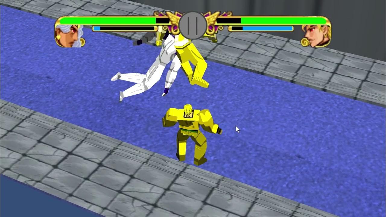 Unique Jojo Fan Game🤯Gameplay[Polnareff, Vanilla Ice, Jotaro, Dio] - YouTube