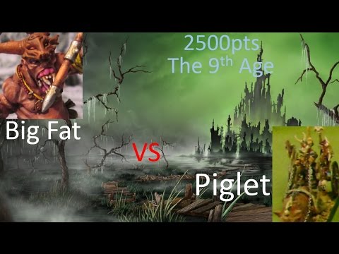 3 Ogres vs Beastmen: The 9th Age - YouTube