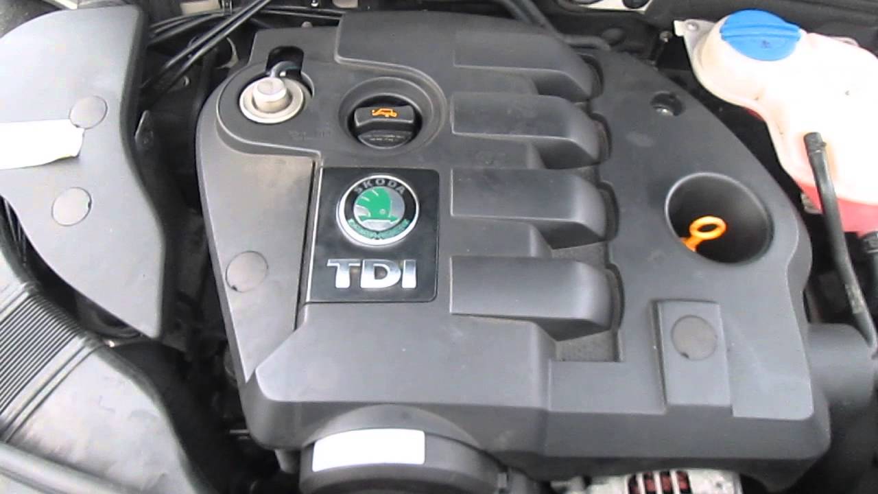 Skoda Superb 2004 1.9 TDI AVB Engine - YouTube