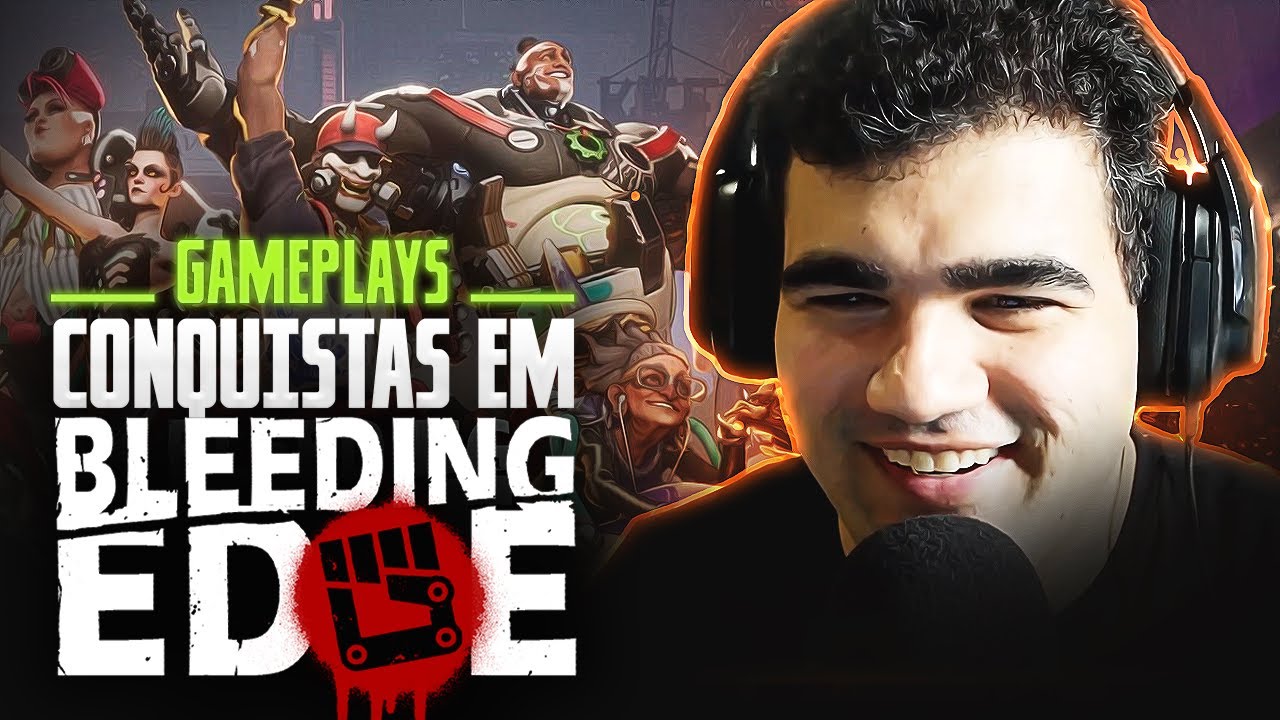 CONQUISTAS EM BLEEDING EDGE COM LUCKY SALAMANDER - [Gameplay] - YouTube