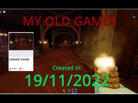 Playing my old games in roblox #roblox - YouTube