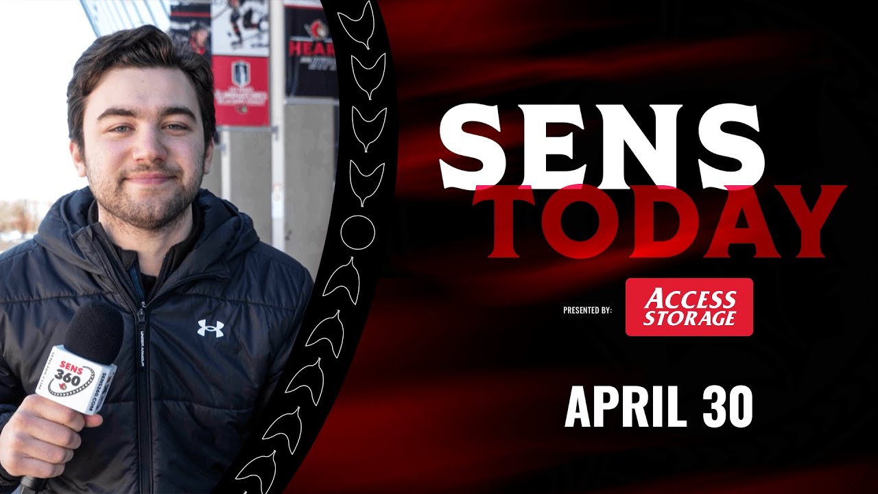 Sens Today: Getting Ready for Game 6 - YouTube
