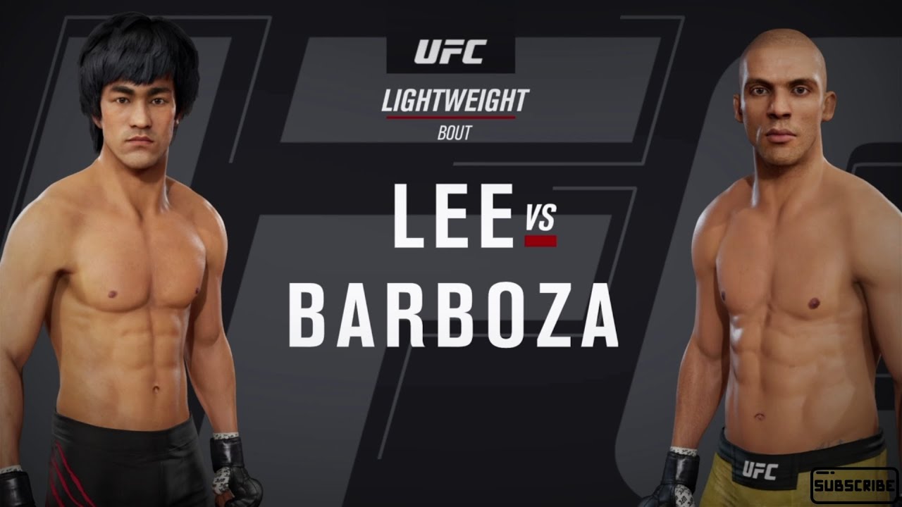 BRUCE LEE VS EDSON BARBOZA - YouTube
