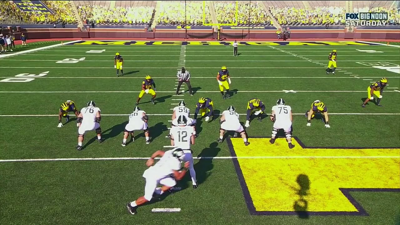 Michigan State Offense vs Michigan Defense (2020) - YouTube