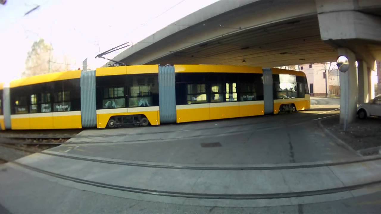 Pesa Swing - New tram in Szeged - YouTube