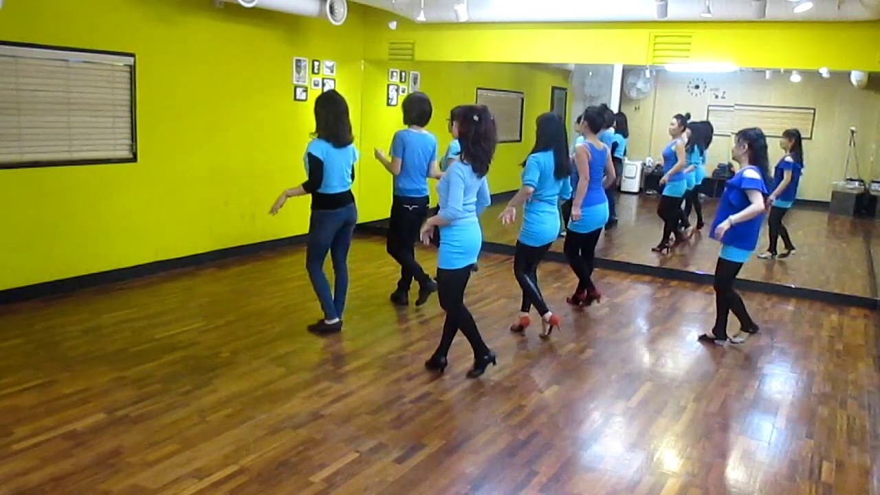 September In The Rain - Line Dance - YouTube